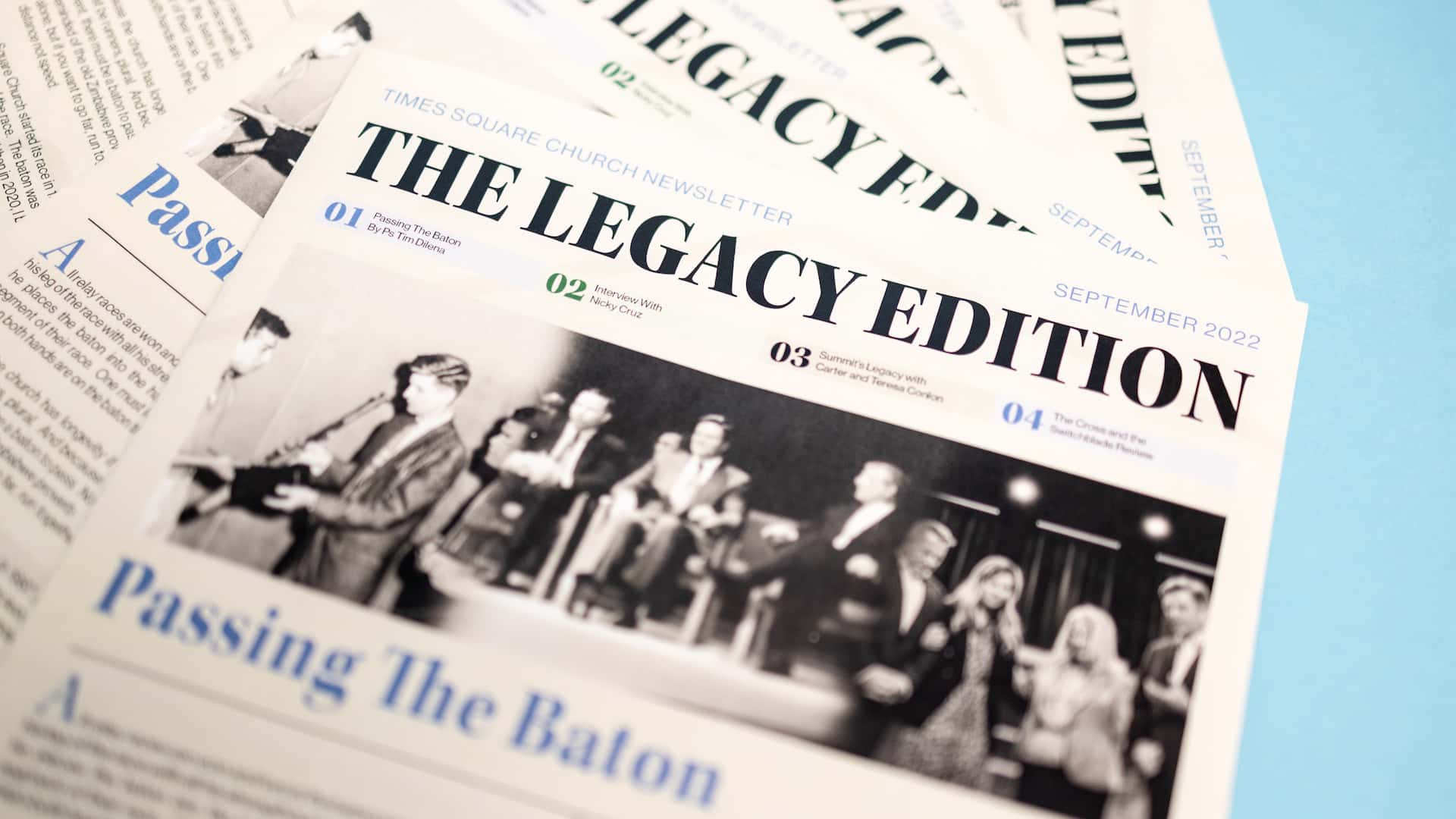 Newsletter Launch | Times Square Church